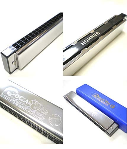 Hohner Ocean Star Harmonica M254001 Key-C with case – ChennaiMusicals