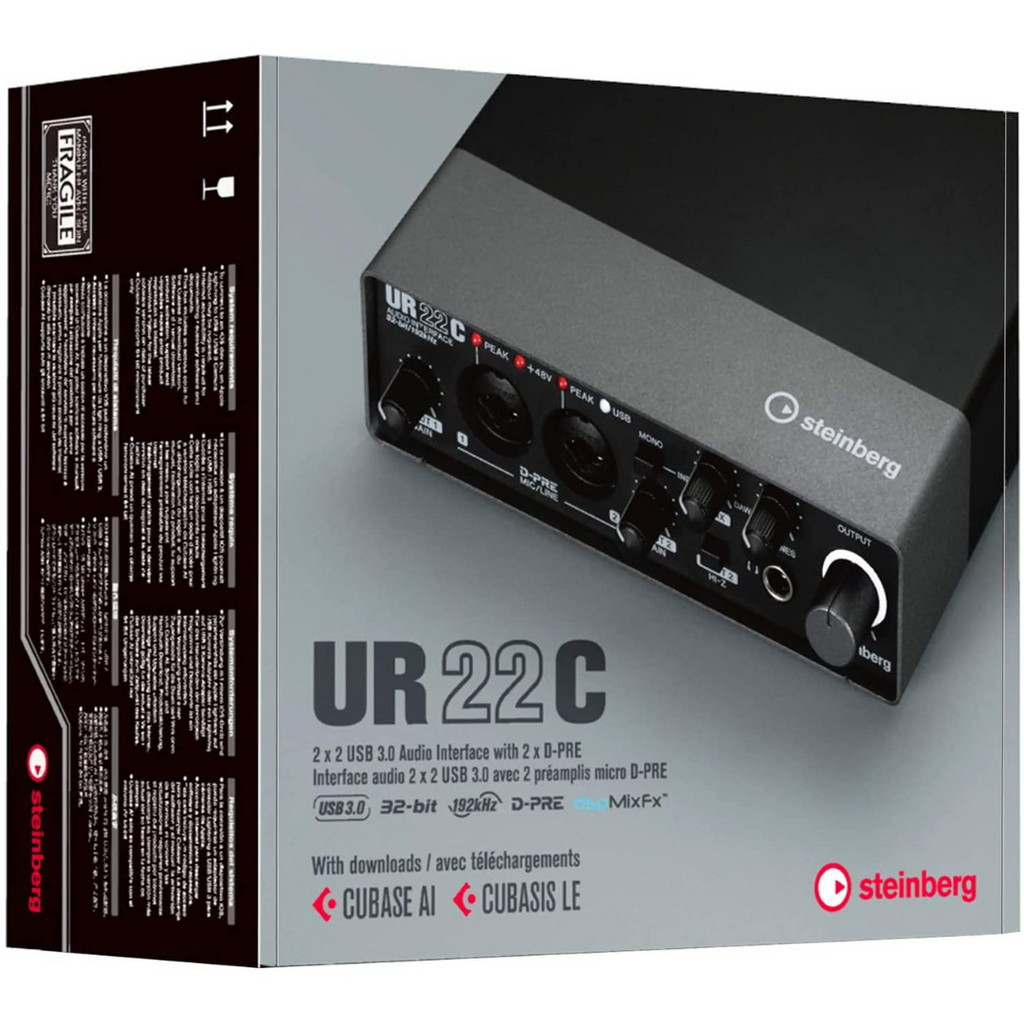 Steinberg UR22C USB Audio Interface – ChennaiMusicals