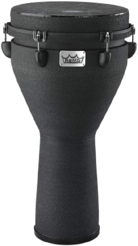 Remo Key Tuned 12inch X 24inch Black Earth Design Djembe DJ-0012-BE ...