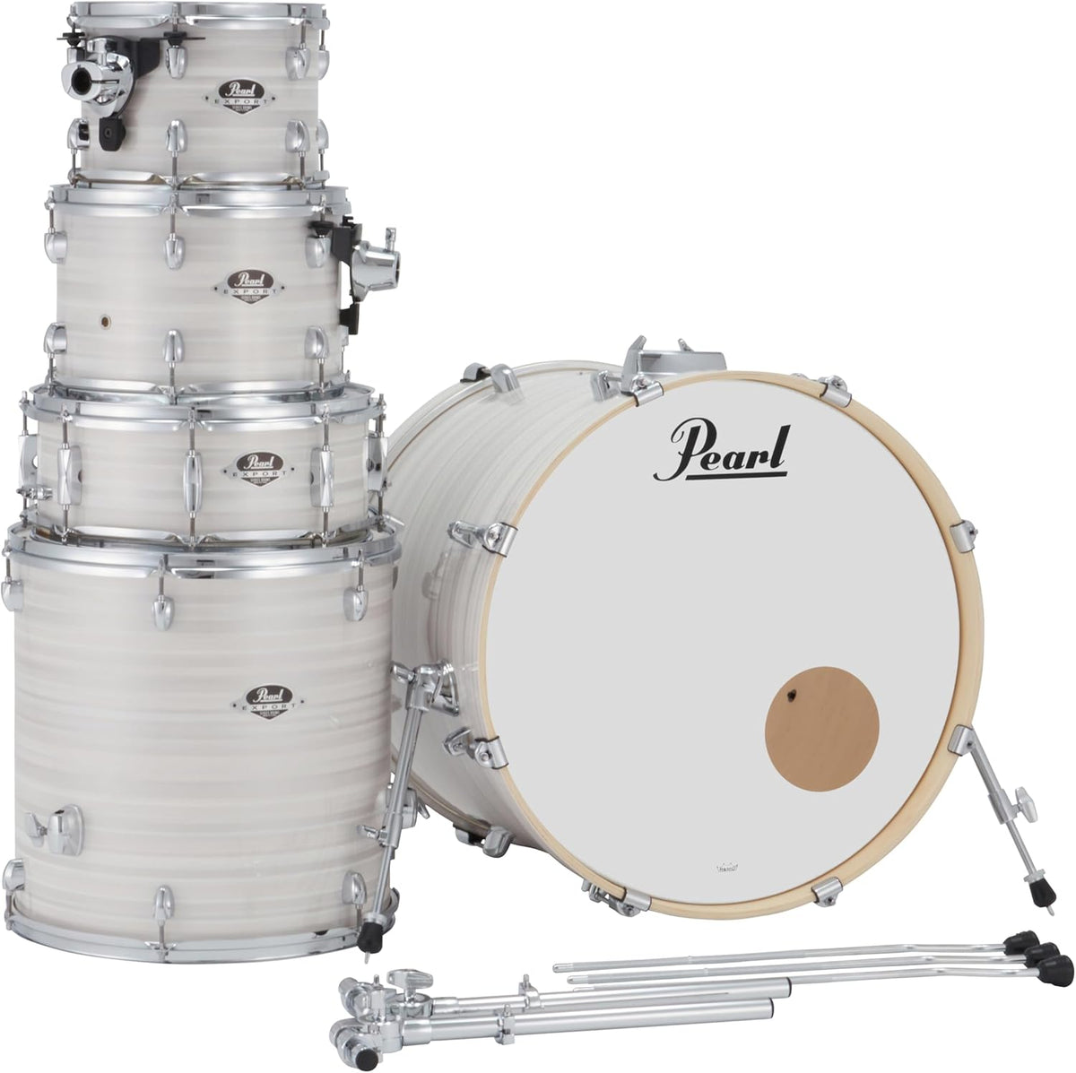 Pearl, Drum Set, 5 Pcs, EXX, Hybrid Shell Pack EXX725SPN/C ...
