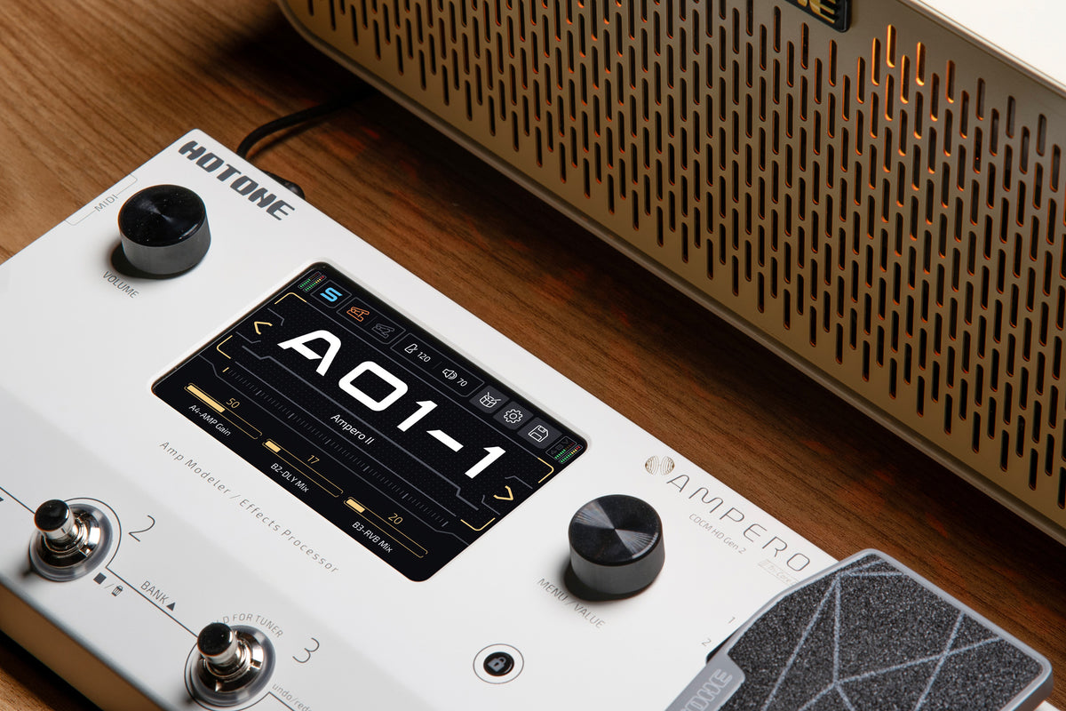 Hotone Ampero II MP-350 Amp Modeler & Effects Processor – ChennaiMusicals