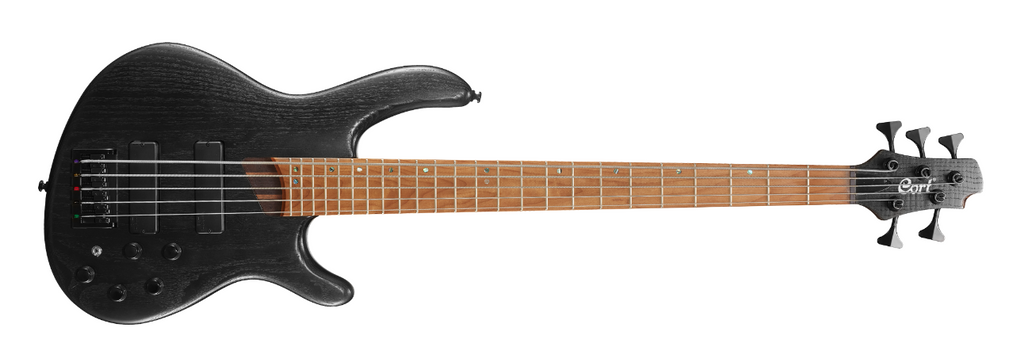 Cort Artisan Series B5 Plus AS RM Bass Electric Guitar, Open Pore Tran ...