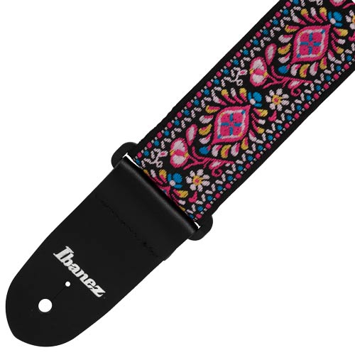 Ibanez GSV50-P2 Guitar Strap, Pink – ChennaiMusicals