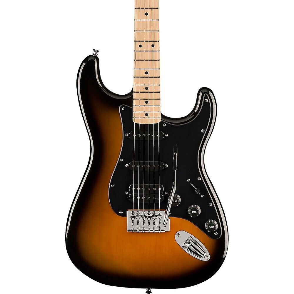 Fender 0373203503 Sonic Stratocaster HSS Maple Fingerboard Black Pickg ...